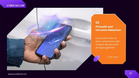 Cyber Secure Tech Powerpoint Template Presentation Templates