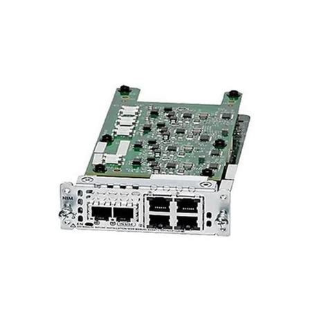 Refurbished Cisco Analog Nim 2fxs 4fxo Network Interface Card Features Easy To Install At