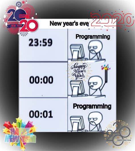 Programmers Life At New Year Happy Year Geek Life Happy