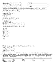Linear Functions Intro HW Due Sept Docx Algebra CC Intro To Linear Functions