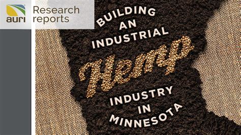 Building An Industrial Hemp Industry In Minnesota Auri