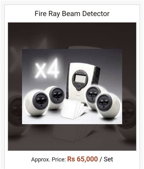 Fire Ray Infrared Beam Detector At ₹ 75000piece Honeywell Duct Beam