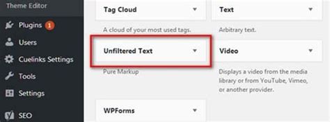 Fix Custom Wordpress HTML Widget Error Won T Allow To Save Tipsnfreeware