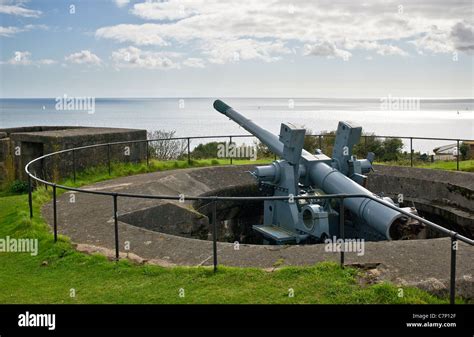 A 6 Inch Artillery Gun On The Site Of The One Gun Battery At Pendennis