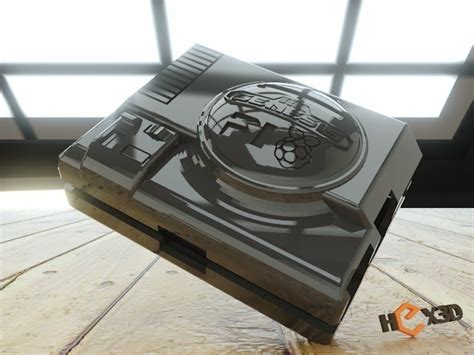 Free Stl File Sega Pi Genesis Raspberry Pi 2 Case・3d Printable Object To Download・cults