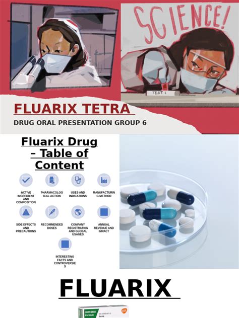 Gene64 Fluarix Drug Presentation Pdf Influenza Vaccine Influenza