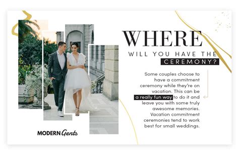 What Is A Commitment Ceremony Modern Gents