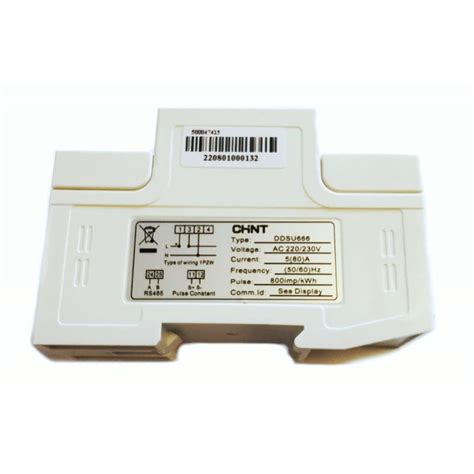 Single Phase Smart Meter Din Rail Proramable Bi Directional Chint Ddsu666 Chint Ddsu666