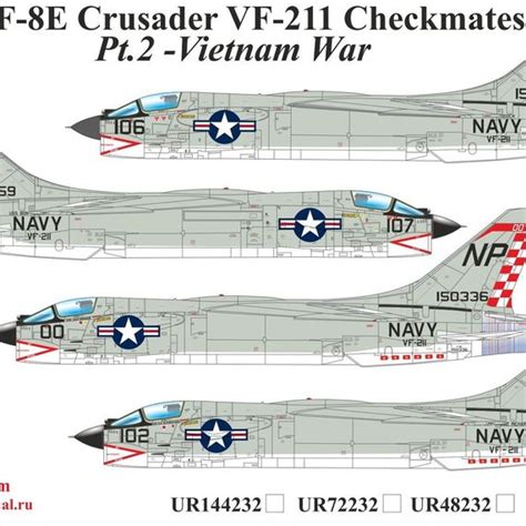 F 8e Crusader Vf 211 Checkmates Pt 2