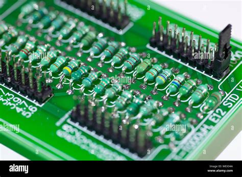Electrical Components And PCB Stock Photo Alamy