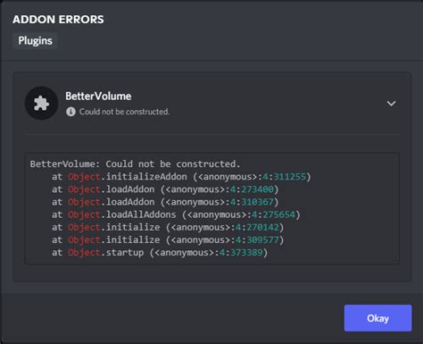 bettervolume could not be constructed · issue 86 · zerthox