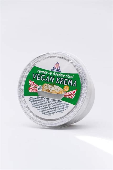 Veganki 4lü Vegan Krema 230 Gr Yemek Ve Soslar IÇİn Fiyatı Yorumları
