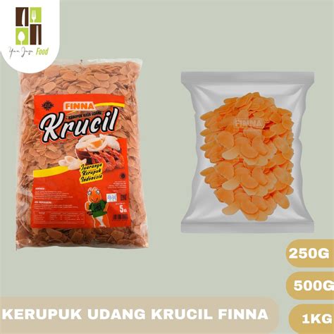 Jual Finna Kerupuk Udang Krucil G G Kg Shopee Indonesia