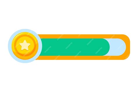 Premium Vector Loading Progress Bar Sticker Design