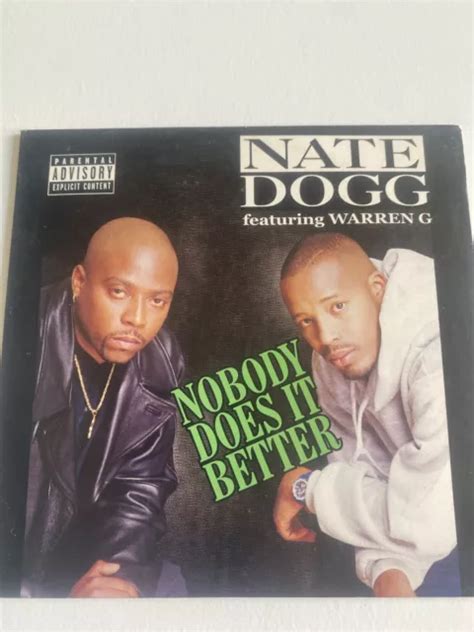 Nate Dogg Warren G Nobody Does It Better Cd Eur 2268 Picclick Fr