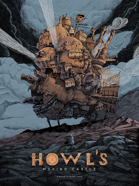 Howls Moving Castle Fan Art Digital Art By Decintrer Store Fine Art