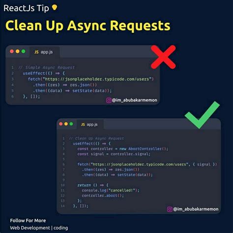 Muddusar Zulfiqar 🏅 Web Developer Expert On Linkedin Reactjs Tips Useeffect Cleanup Function
