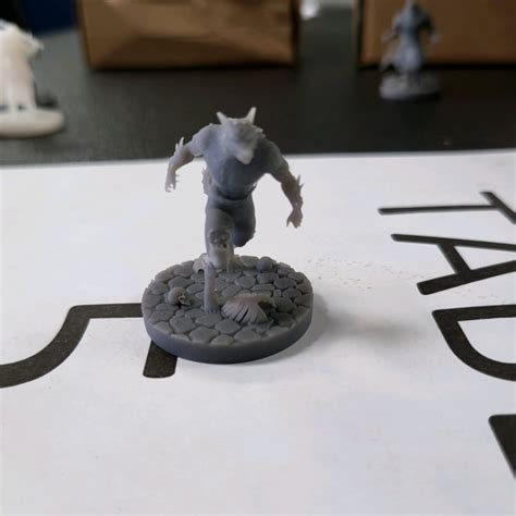 3d Printable Werewolf Boss And Minion By Michael Rembert