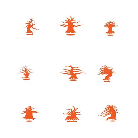 Premium Vector Halloween Tree Collection