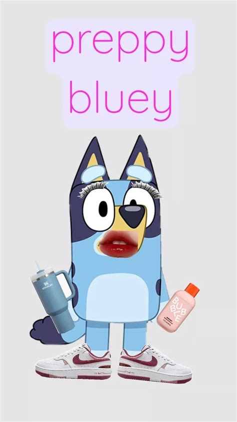 Preppy Bluey Wallpapers Wallpaper Cave