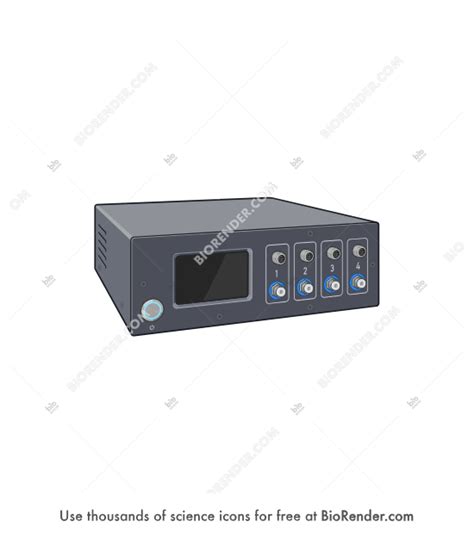 Free Microfluidic Flow Controller Elveflow Ob1 Icons Symbols And Images Biorender