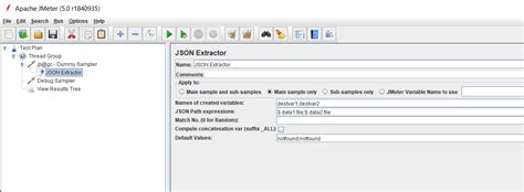Failed To Extract Variables From Json Reponse In Jmeter Stack Overflow