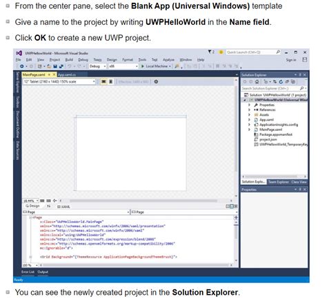 Solved Developing A UWP App Using Visual Studio And Chegg