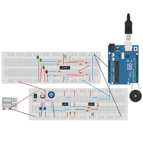 Analog Electric Circuit Design Of An Audible Thermometer