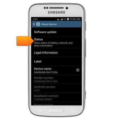 AT T MicroCell DPH Find IMEI Serial Number AT T
