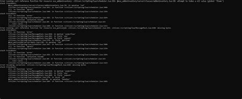 ERROR Esx Addoninventory ES ESX Cfx Re Community