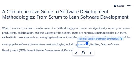 How To Add A Tooltip In Confluence A Complete Guide Vectors