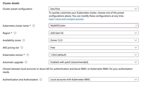 Azure Kubernetes Service Aks