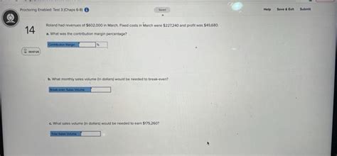 solved proctoring enabled test 3 chaps 6 8 help save and