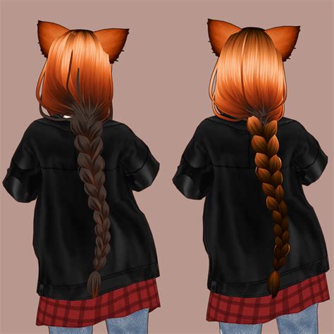 Vroid Hair So Much Time For Something No One Will Look At Dx Rvroid