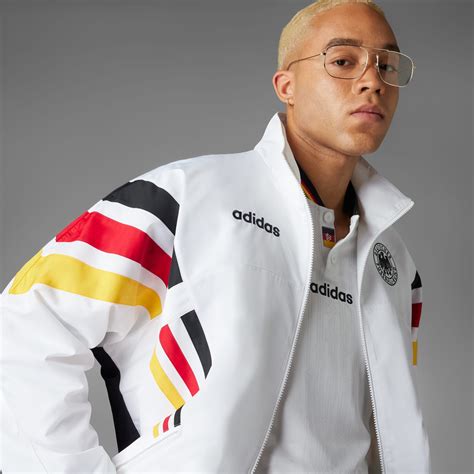 Adidas Dfb 1996 Woven Trainingsjacke Weiß Adidas Deutschland