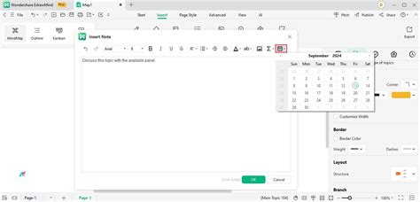 Insert Note A Guide With Edrawmind