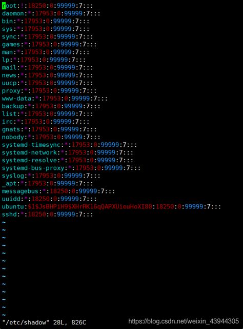 linux ubuntu 系统中 etc passwd 和 etc shadow文件详解 ubuntu shadow csdn博客
