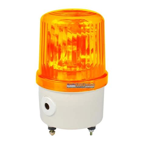 Jual Lampu Warning Light Rotary 4 Inch Bunyi Buzzer TAB Shopee Indonesia