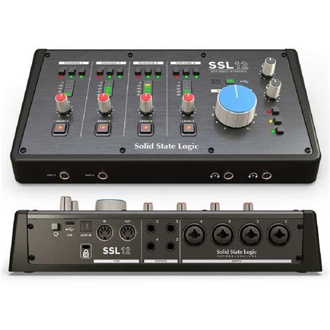 Buy Solid State Logic Ssl 12 12 In 8 Out Usb Audio Interface Online Bajaao
