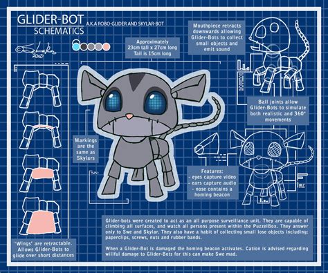 Pb Glider Bot Schematics By Scheree On Deviantart