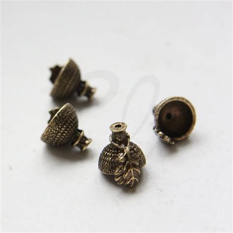 Brass Acorn Etsy