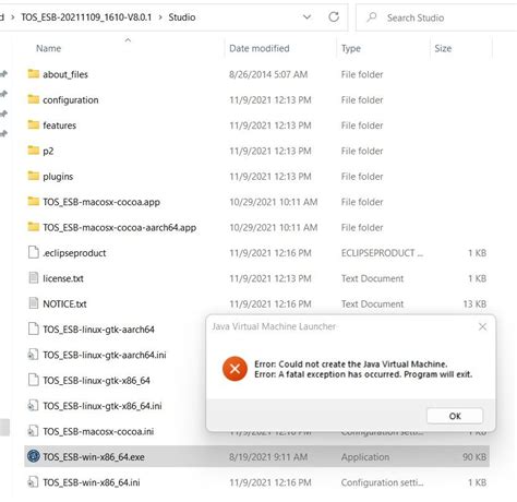 Talend Esb Launch Error Could Not Create The Java Qlik Community