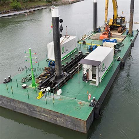 Excavator Barge Modular Barge Modular Platform With Excavator Dgmpb300 Modular Pontoon Barge