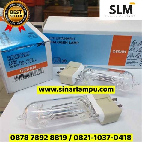 Lampu Halogen Osram Cp70 1000w 240v Sinar Lampu Mentari