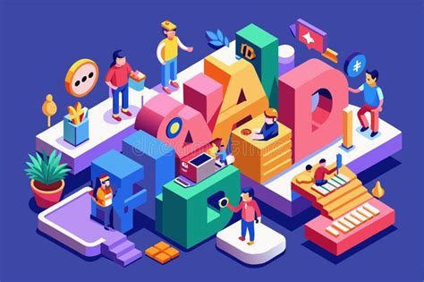 Multicolored Characters Interact In A Vibrant Digital Workspace Featuring Various Activities