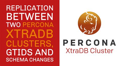 Replication Between Two Percona XtraDB Clusters GTIDs And Schema Changes