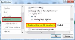 Row Header In Excel What Is It Show Hide Examples Template