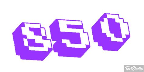 850 Number Animated  Logo Designs