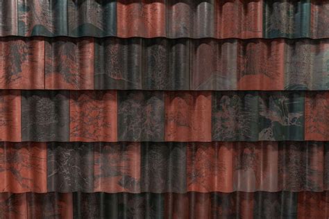 Synthetic Spanish Roof Tiles Composite Faux Barrel Tile Roofing