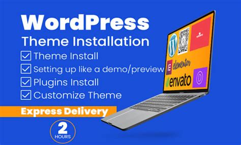Install Wordpress Theme And Setup Like A Demo By Khadijaakbar914 Fiverr
